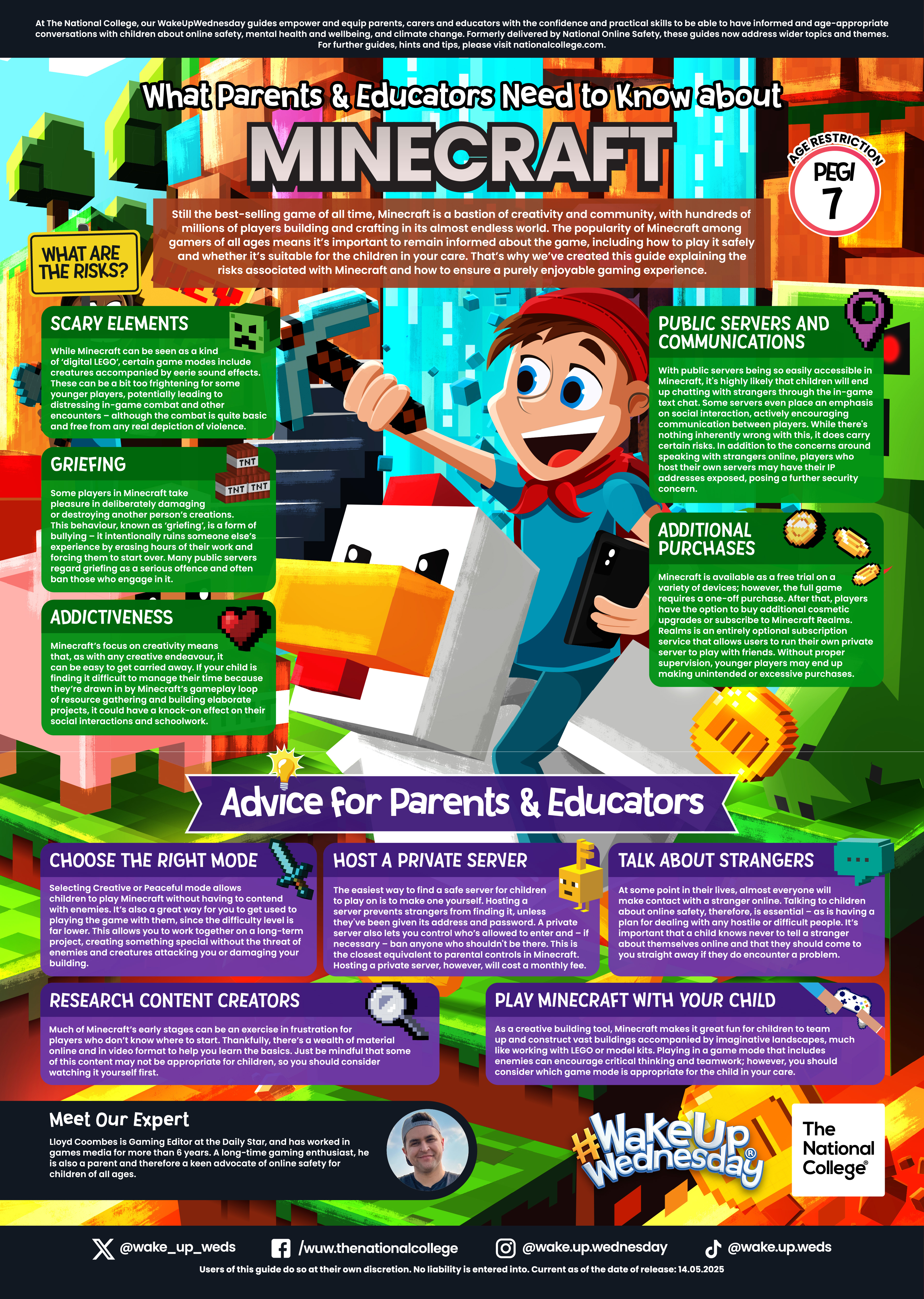 What Parents & Educators Need to Know about Minecraft – Bridgewater ...